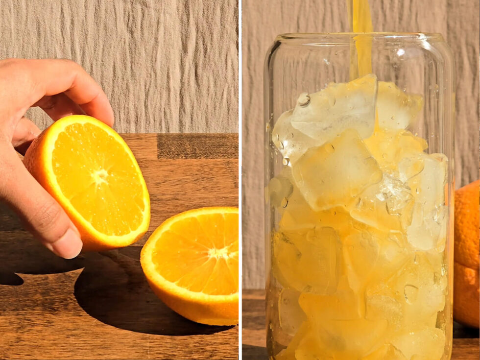 Iced Orange Americano | Sincerely Asma